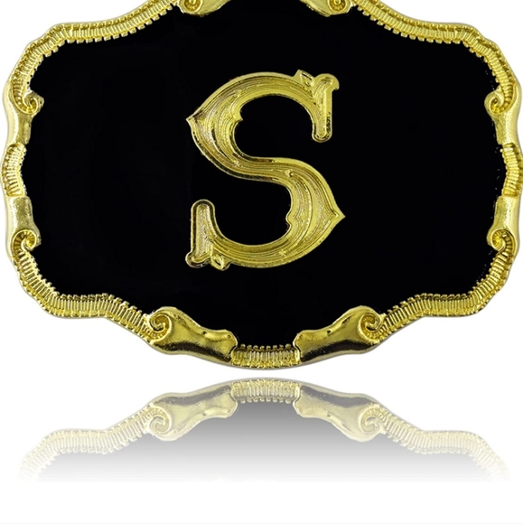 Accessories | New Initial Letter Belt Buckle All Letters Usually ...